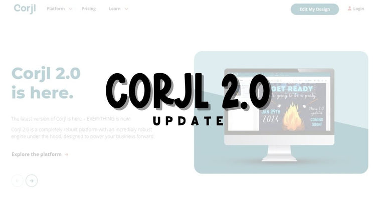Corjl 2.0 Update - How to Create a Template – Droo & Aya