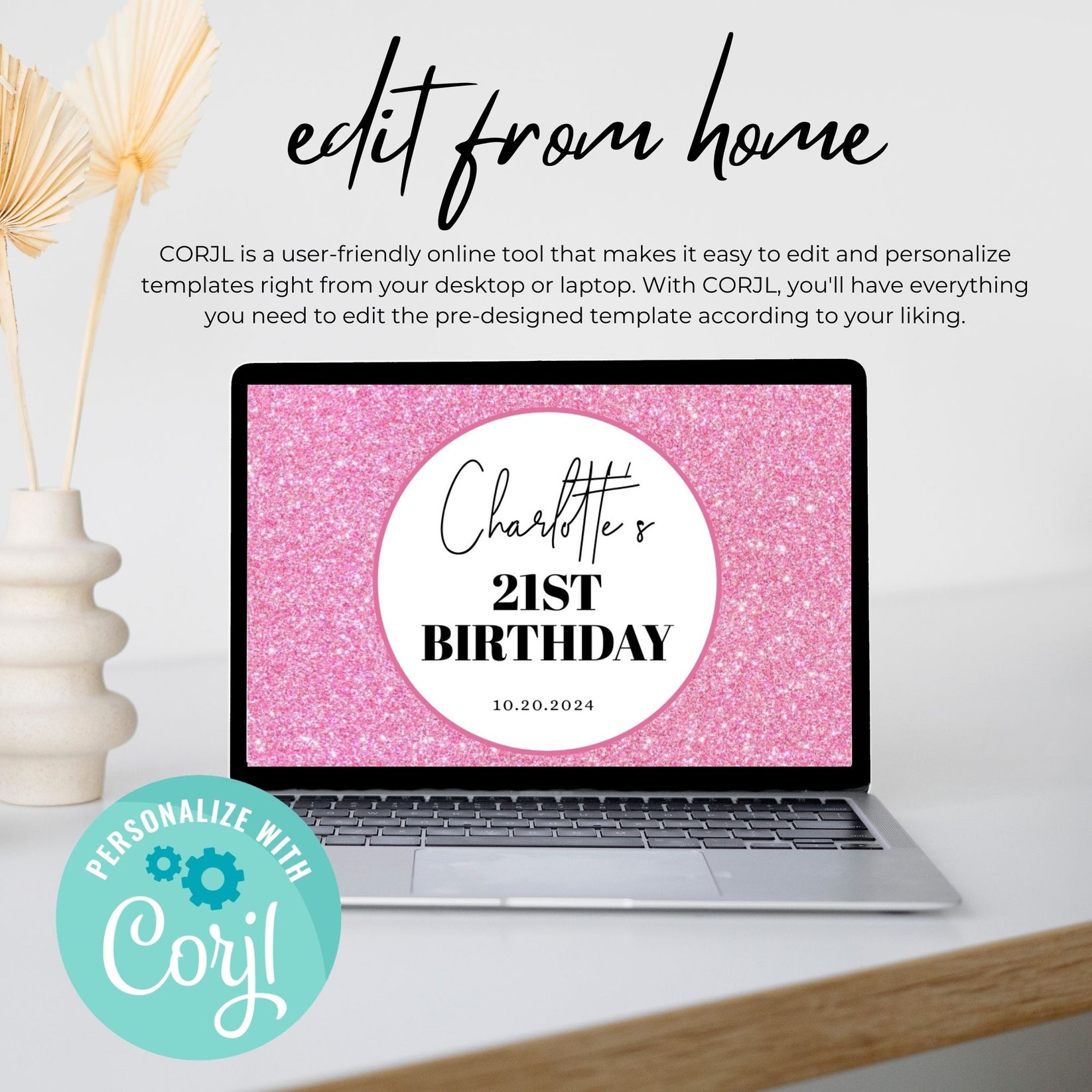 21st Birthday Water Bottle Label Template Droo And Aya